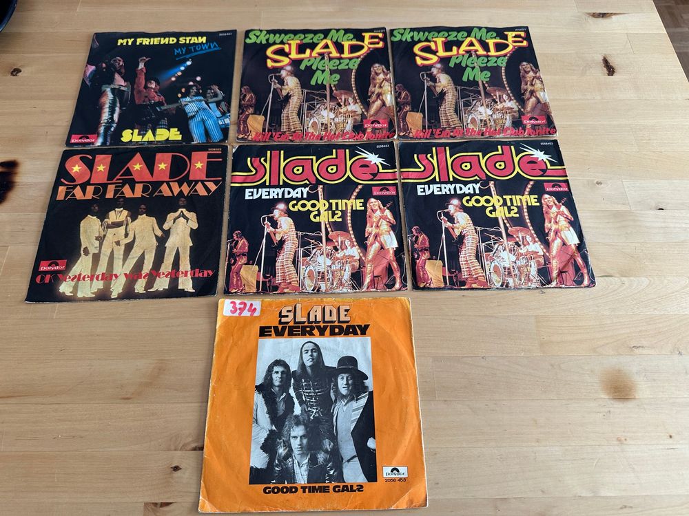 SLADE tolle Single 1972-1974 Top Hits Kult 70's Glam Rock | Kaufen auf ...