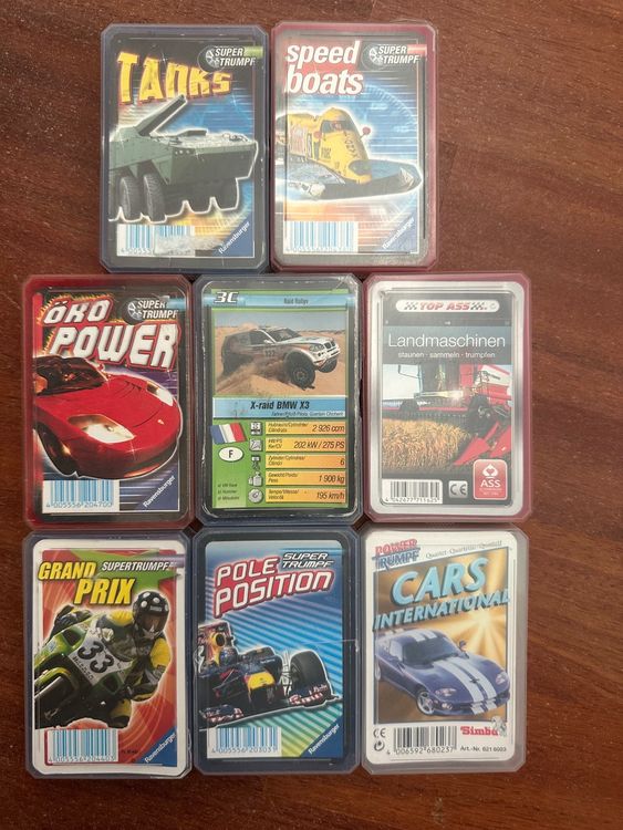 Auto Quartett Karten | Kaufen auf Ricardo