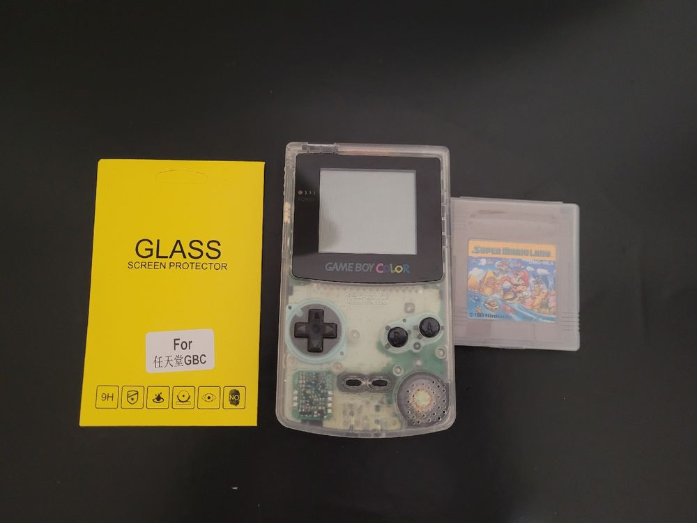 Console Game Boy Color Transparent + Super mario land | Kaufen auf Ricardo
