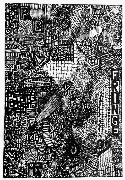 Postkarte von Hand gezeichnet "Fringe" | Kaufen auf Ricardo