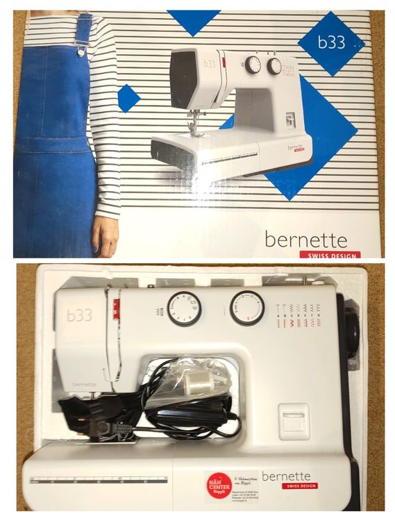 Bernette B33 Nähmaschine (Neu (gemäss Beschreibung)) in Beringen für CHF 190 – nur Abholung auf ...