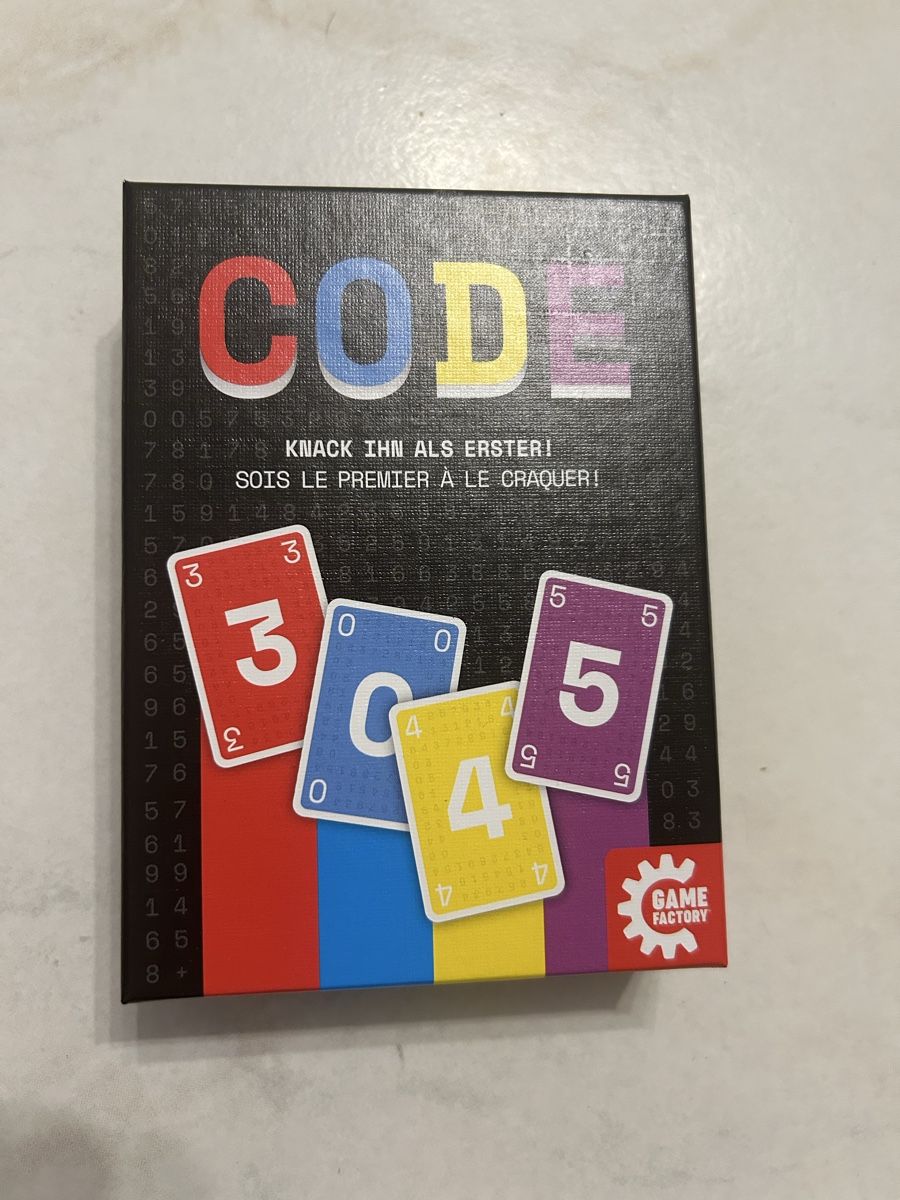 Neues Kartenspiel Code, Familienspass für Herbstabende! (Neu (gemäss Beschreibung)) in Möhlin ...