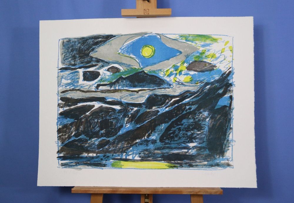 Hannes Gruber 1928-2016, Farblithografie | Kaufen auf Ricardo