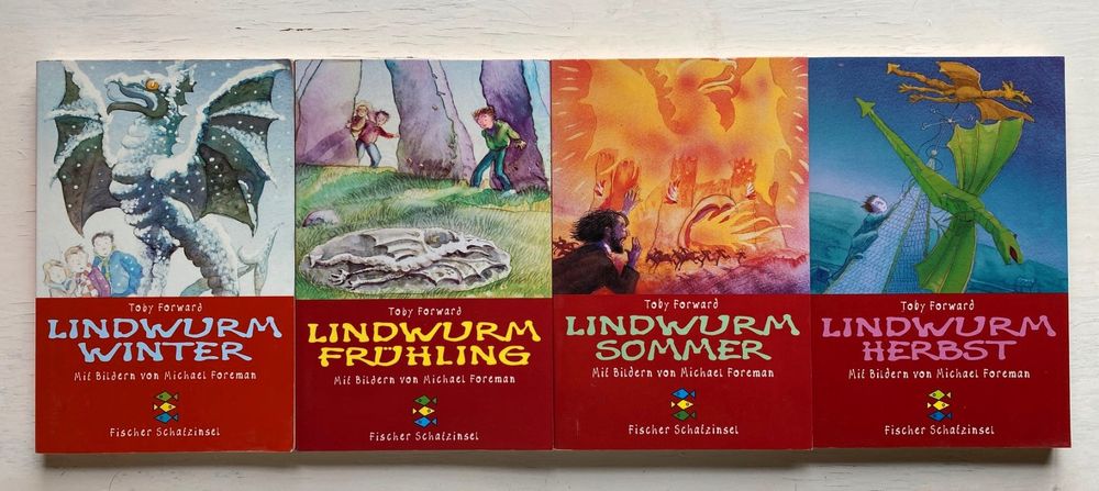 Toby Forward - kompl. Lindwurm Serie Bd 1-4 Fantasy ab 10 J. | Kaufen ...