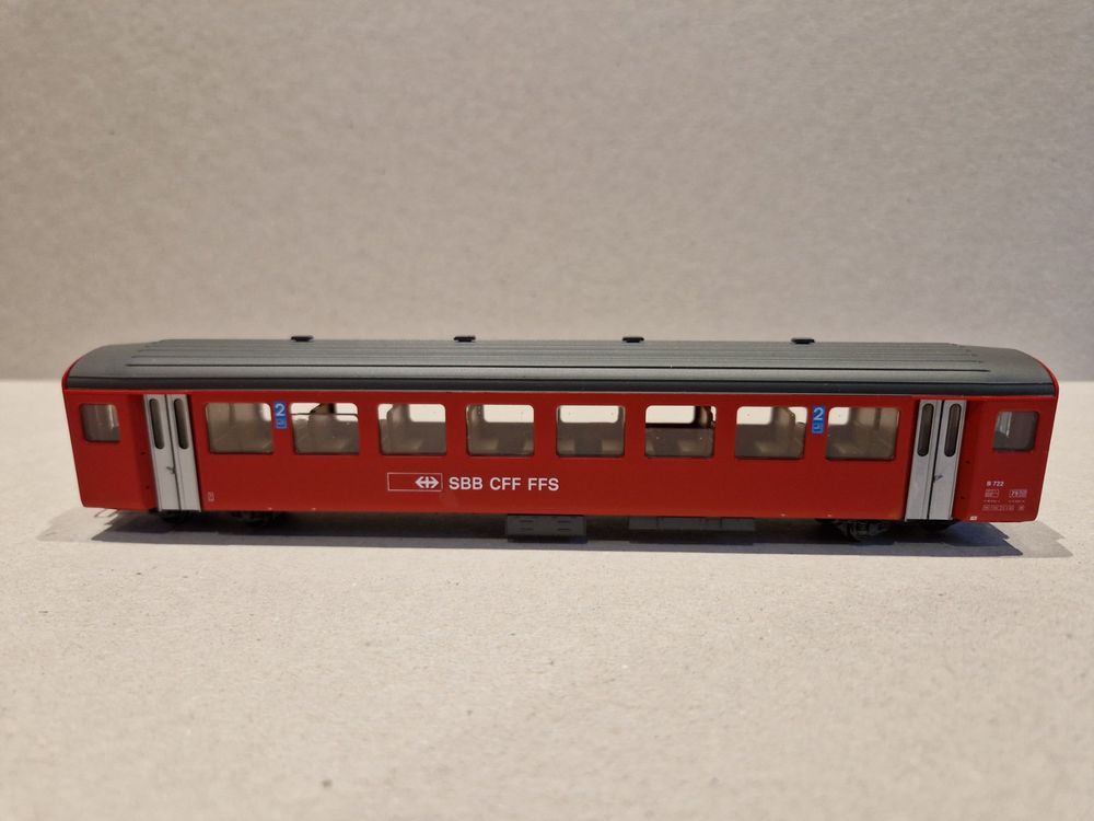 Bemo 3271 422 SBB Brunig - 2ème classe B722 (Gebraucht) in Villars sous Mont für CHF 45 – mit ...