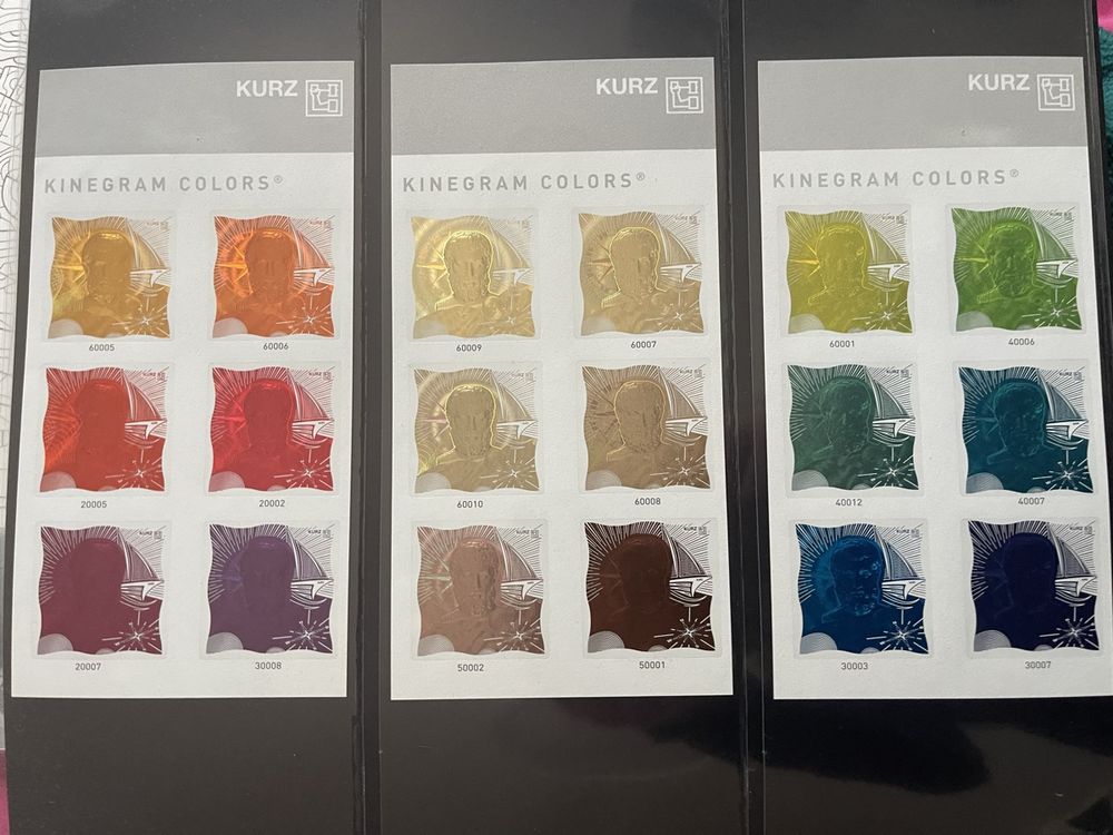 Test HOUSE Note Banknote PROBE Specimen KURZ Kinegram COLORS | Kaufen ...