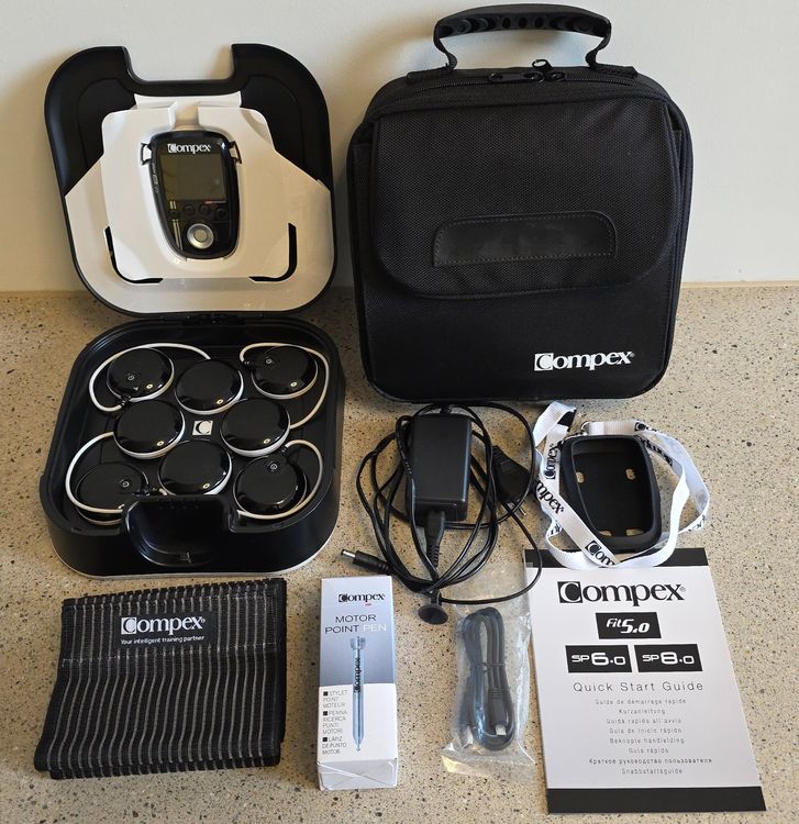 COMPEX SP 8.0 Set Elektro-Muskelstimulationsgerät wireless (Gebraucht) in Mels für CHF 260 – mit ...