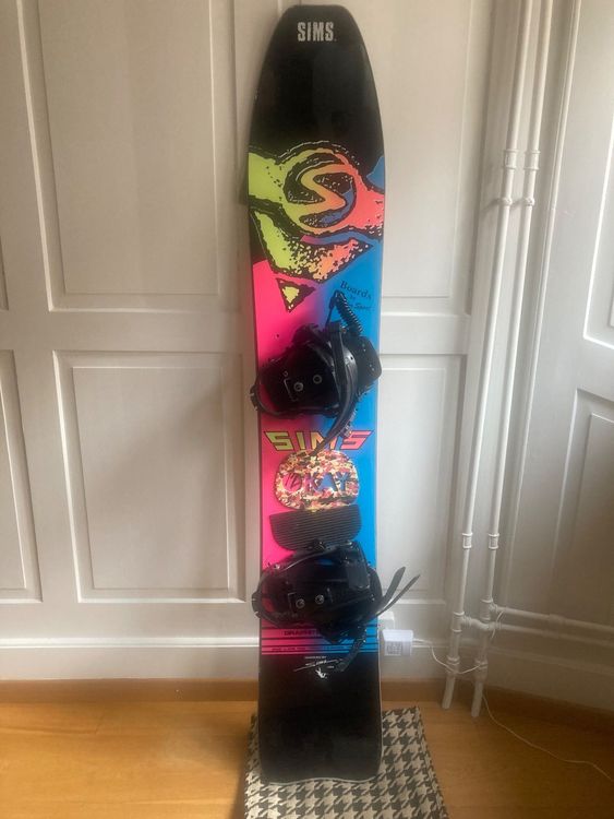 Vintage Sims Snowboard Freestyle 1/2 Pipe 88/89 162.5cm 🏂 (Gebraucht ...