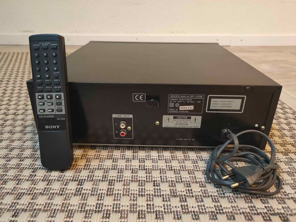 SONY 5 Fach CD Wechsler/CD Player | Kaufen auf Ricardo