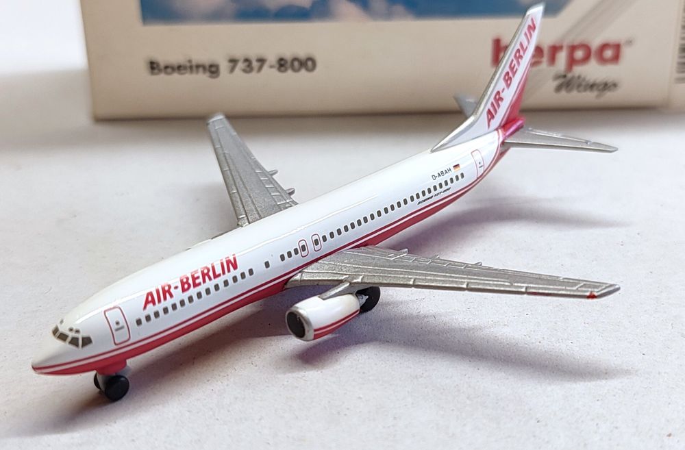 Boeing 737 - 800 Air Berlin 1:500 Herpa OVP | Kaufen auf Ricardo