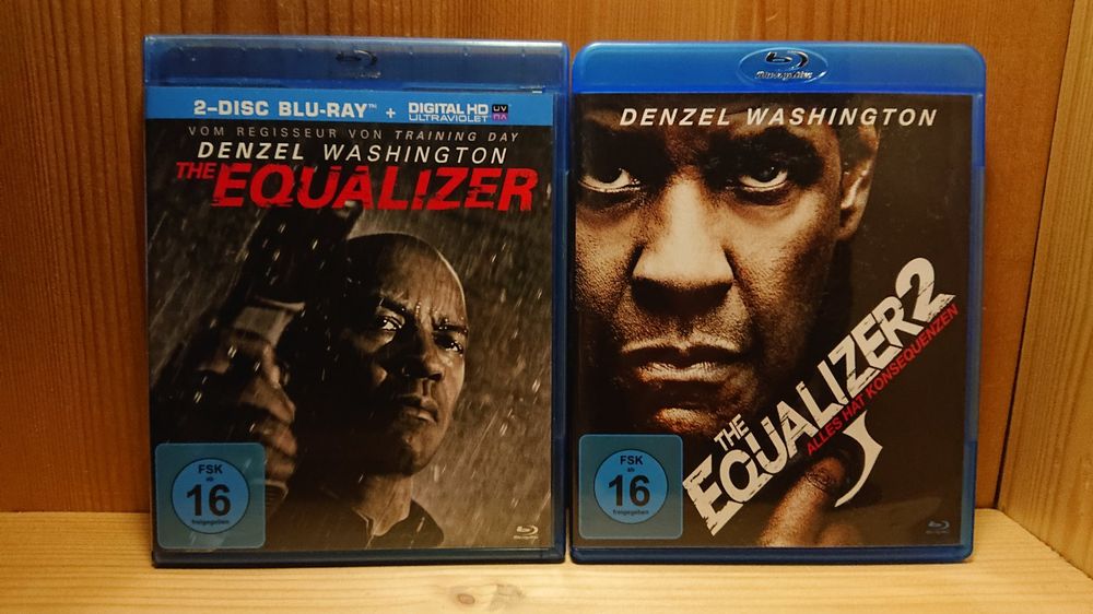 THE EQUALIZER 1 und 2 auf Blu-Ray mit Denzel Washington (Gebraucht) in Wilderswil für CHF 7.5 ...
