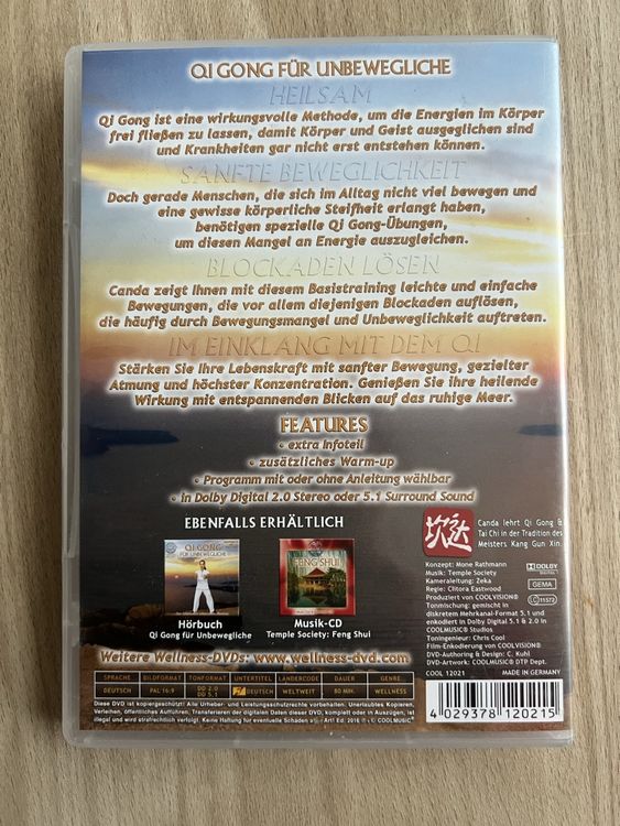 DVD „Qi Gong für Unbewegliche“ von Canda (Gebraucht) in Dottikon für ...