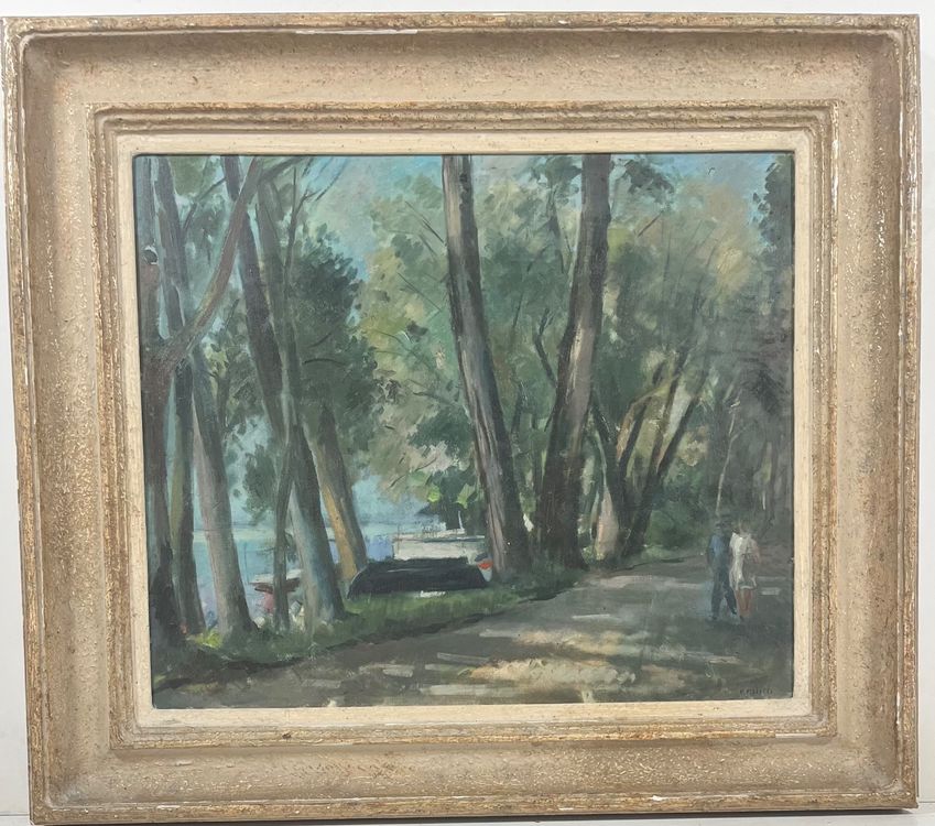 Ernest Pizotti (1905-1984) Landschafts Gemälde | Kaufen auf Ricardo