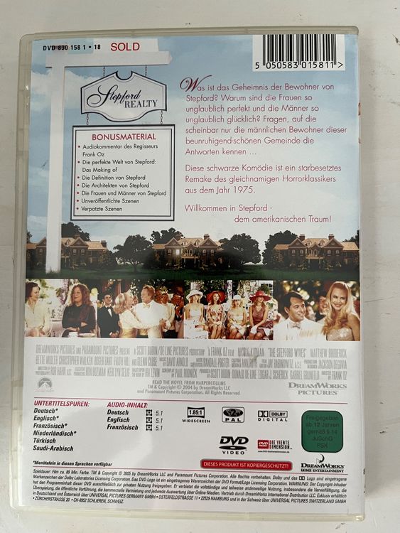 Die Frauen von Stepford (2005) DVD 📀 Nicole Kidman (Neu (gemäss Beschreibung)) in Sierre für CHF ...