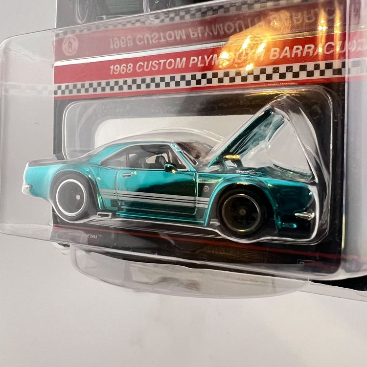 HOT WHEELS RLC 1968 Custom Plymouth Barracuda - Red Line C. (Neu und ...