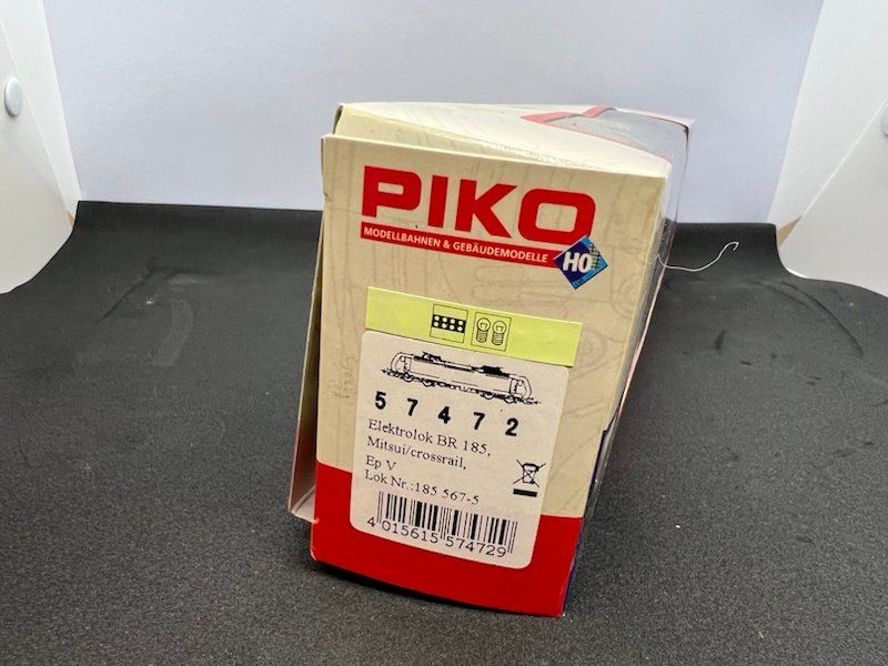 Piko 57472 E-Lok Re 185 Crossrail H0 Analog GS mit OVP (Neu und ...