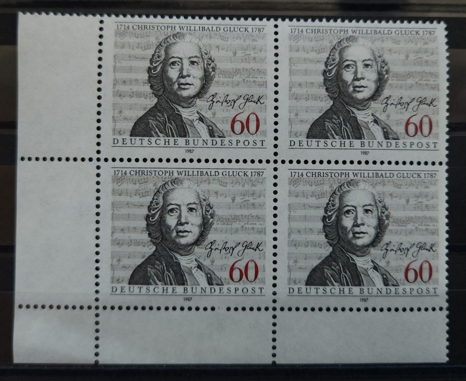 Deutschland-Mi 1343 ** Viererblock (22) (Neu und originalverpackt) in Hittnau für CHF 1 – mit ...