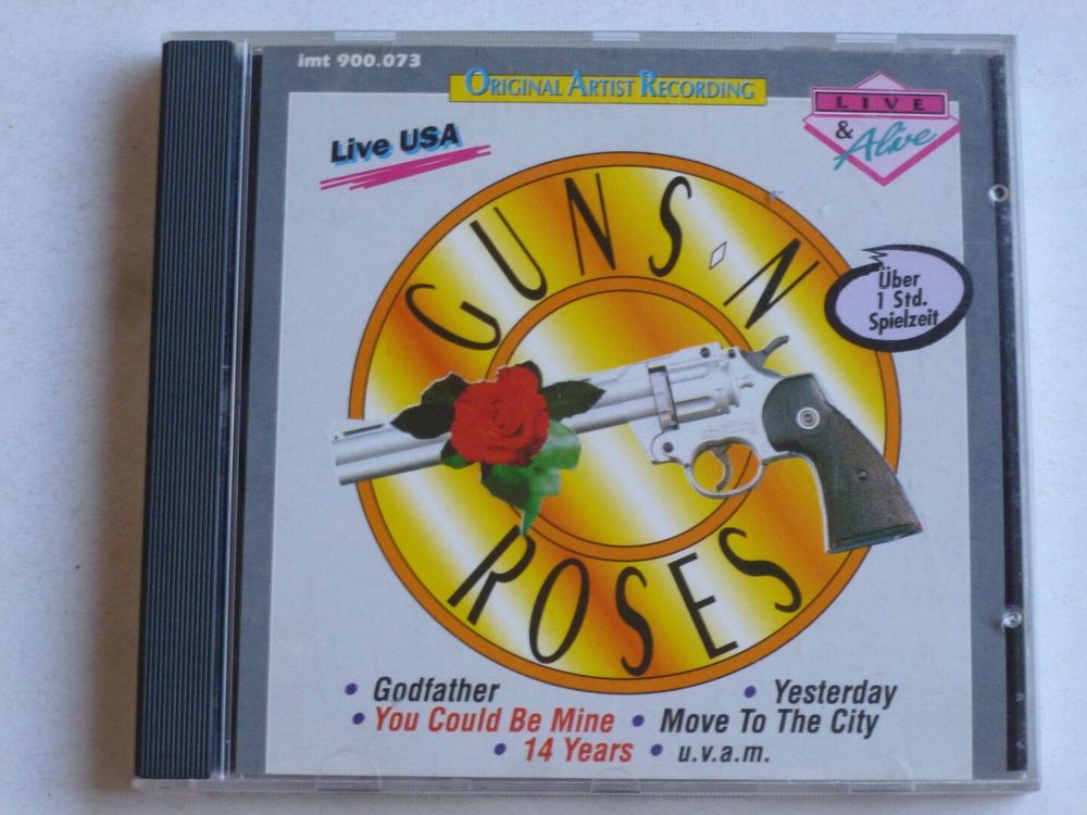 CD: Guns N' Roses - Live USA (Gebraucht) in Kriessern für CHF 3 – mit ...