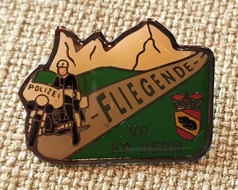 E233 - Pin Fliegende Polizei VP KP Bern (Gebraucht) in Reinach BL für ...