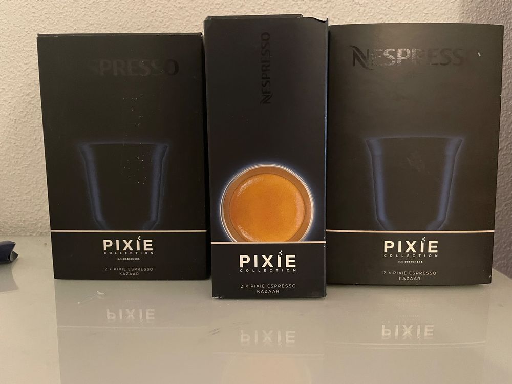 Nespresso Pixie Collection - 2x2 Kazaar Espresso Cups (Neu und originalverpackt) in Immensee für ...