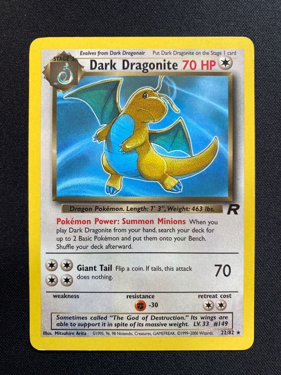 Dark Dragonite - Team Rocket - 22 - EN | Kaufen auf Ricardo