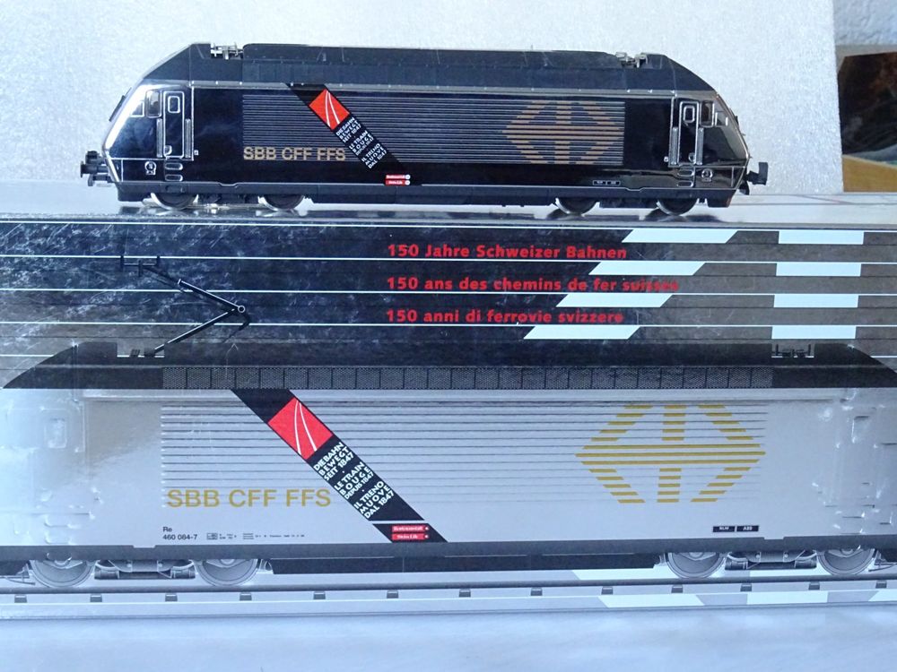 HAG: Jubiläumslok, 150Jahre Schweizer Bahnen SBB H0, AC, OVP (Neu und originalverpackt) in ...