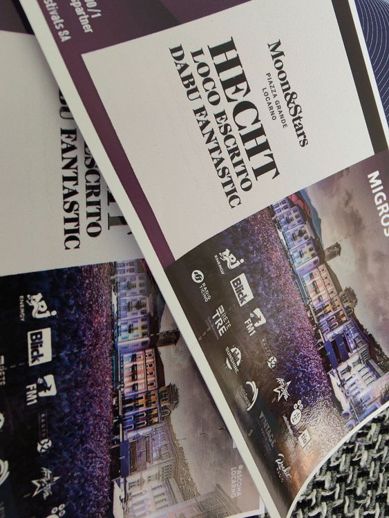 2x Stehplatz: Moon&Stars Hecht (Dabu Fantastic/Loco Escrito) | Kaufen auf Ricardo