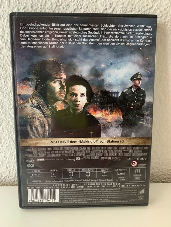 Stalingrad - DVD (Gebraucht) in Möriken AG für CHF 4 – mit Lieferung ...