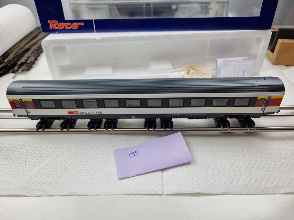 ROCO 45327 IC EW IV 1.Klasse ICN Farben H0 DC mit OVP (Neu (gemäss Beschreibung)) in Gümligen ...