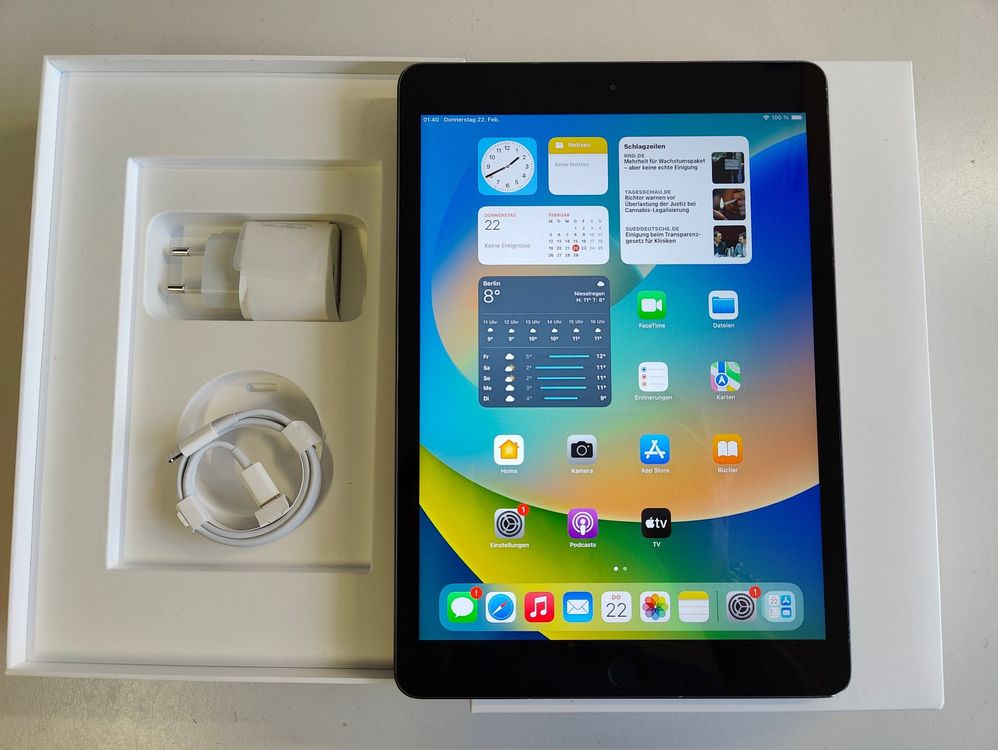 Ipad 8 The Generation WiFi 32GB Neue iOS 17 | Kaufen auf Ricardo