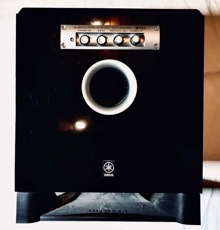 Yamaha YST-SW015 120W, Subwoofer, black (Gebraucht) in Rain für CHF 21 ...