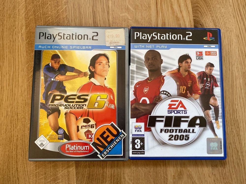 PES 6 + FIFA 2005 / PlayStation 2 | Kaufen auf Ricardo