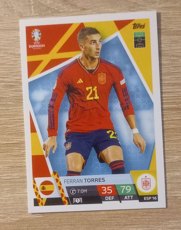 Topps EURO 2024 Ferran Torres (Gebraucht) in Wallisellen für CHF 0.5 ...