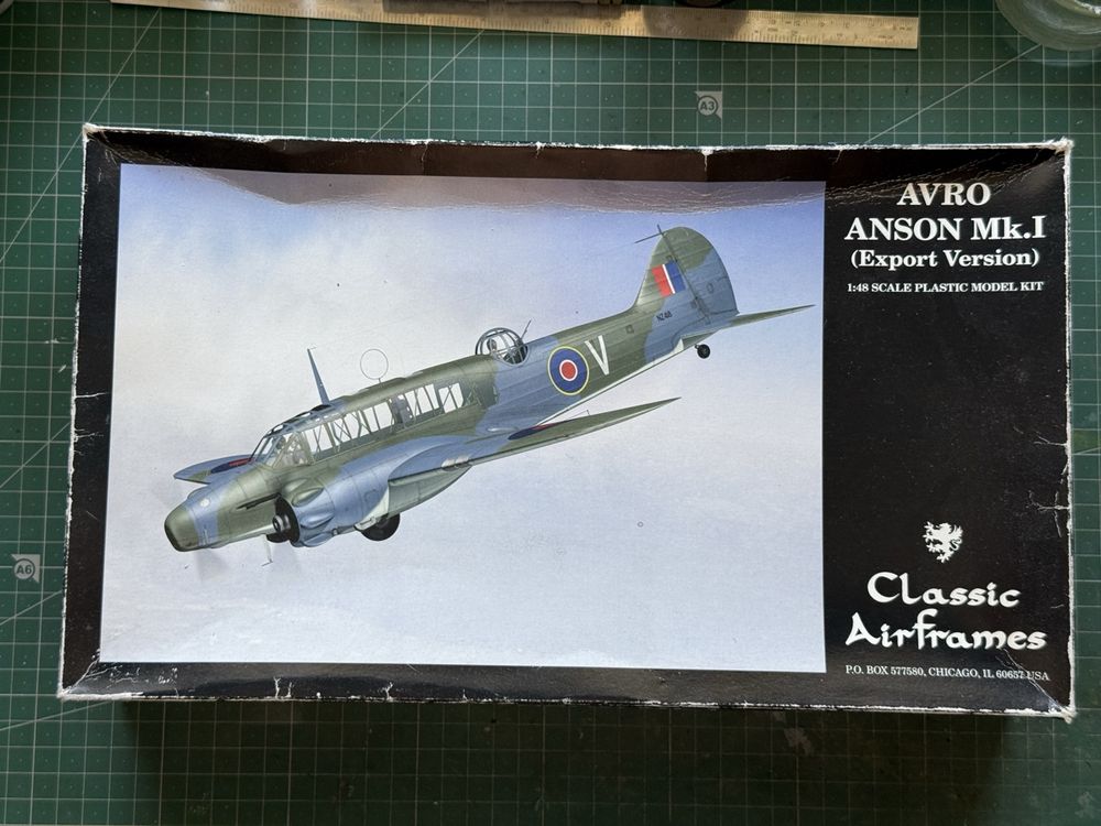 Avro Anson Mk.I 1/48 Classic Airframes (Neu (gemäss Beschreibung)) in ...