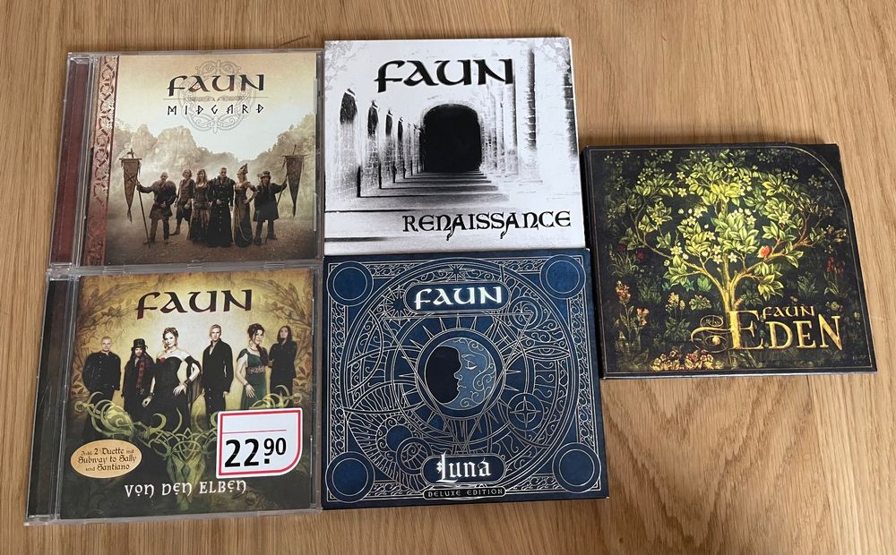 CD Sammlung Faun - 5x Stück / Alben (Gebraucht) in Birmensdorf ZH für CHF 12 – mit Lieferung auf ...