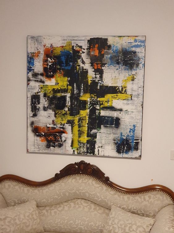 Acrylbild auf Leinwand (Neu (gemäss Beschreibung)) in Döttingen für CHF 350 – nur Abholung auf ...