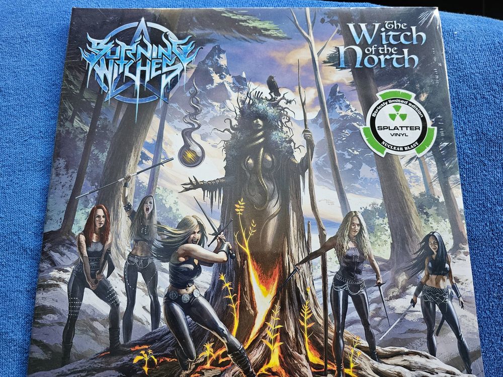 Burning Witches-Witch of the North"Splatter Vinyl"/dj/hits (Neu und ...
