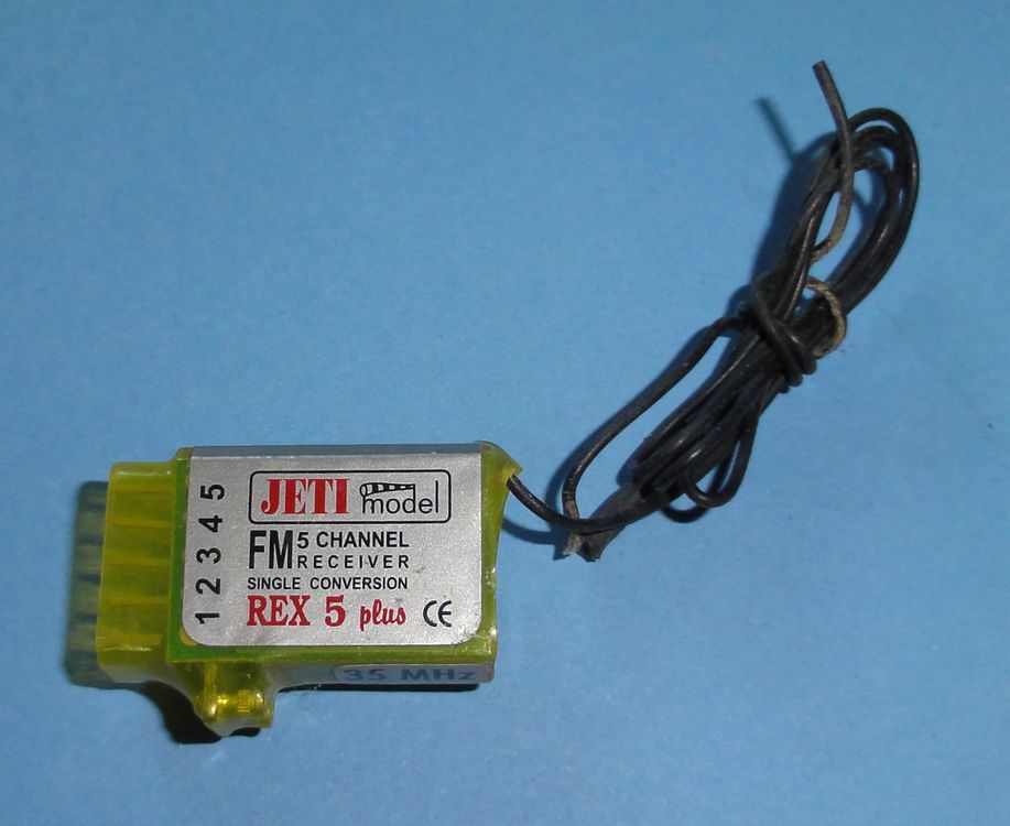 Empfänger Jeti Rex 5 plus 35 MHz, FM | Kaufen auf Ricardo