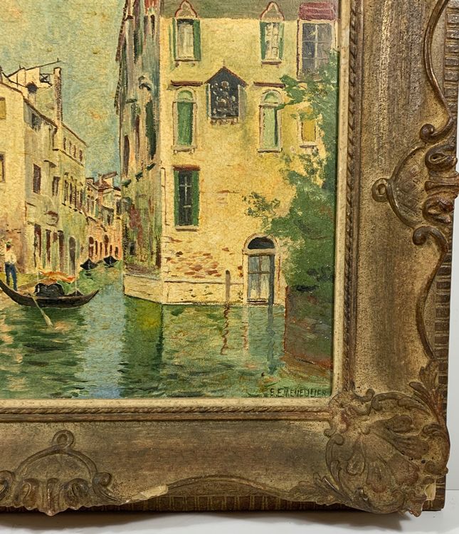 Gemälde Venedig unleserlich Signiert (Gebraucht) in Root für CHF 215 – mit Lieferung auf Ricardo ...