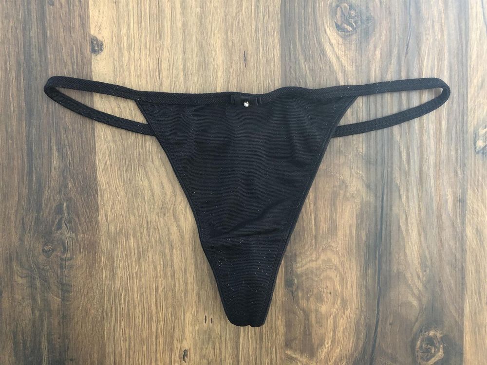 H&M Micro String schwarz - 38 | Kaufen auf Ricardo