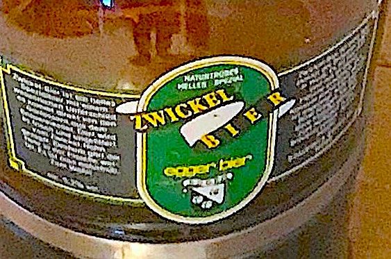 ZWICKEL-BIER EGGER-BIER GARAFE INHALT 2Lt.LEIDER TOP | Kaufen auf Ricardo