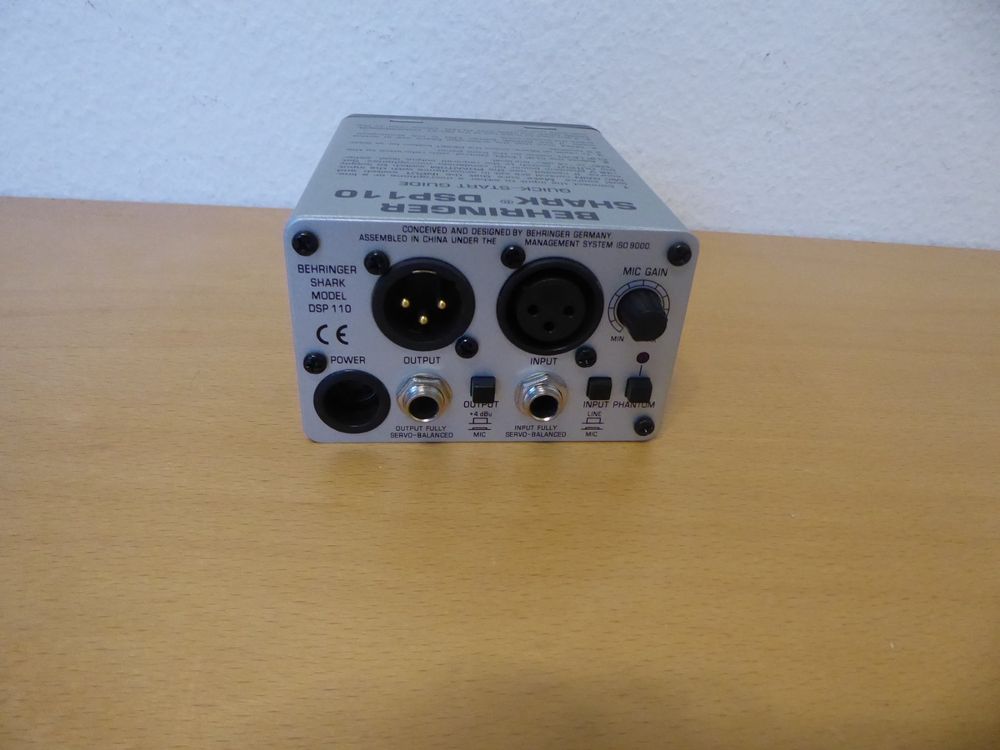 Behringer SHARK DSP 110 (Gebraucht) in Winterthur für CHF 14 – mit ...