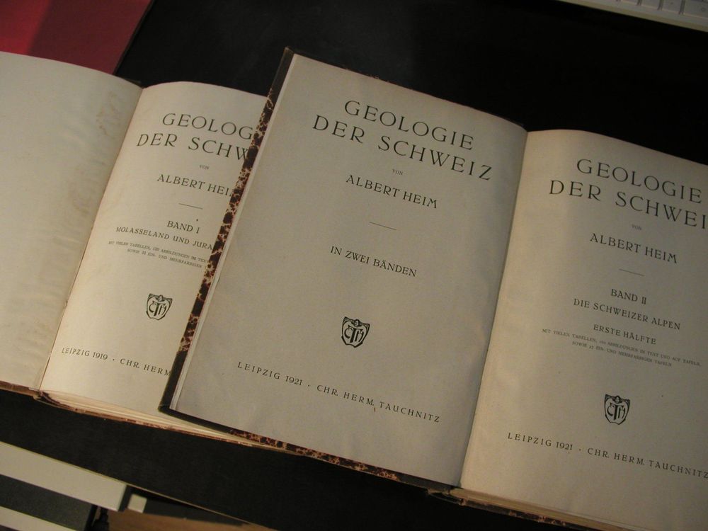 Geologie der Schweiz von Albert Heim | Kaufen auf Ricardo