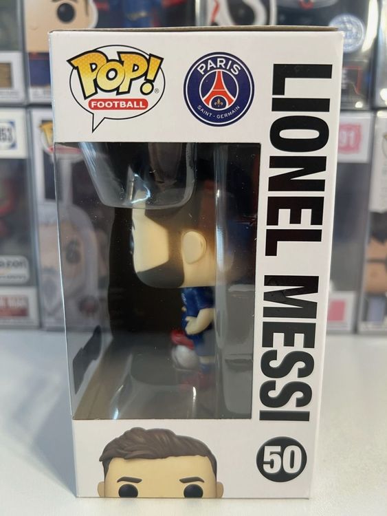 Funko POP! Football Paris Saint-Germain Lionel Messi (Home) (Neu und ...