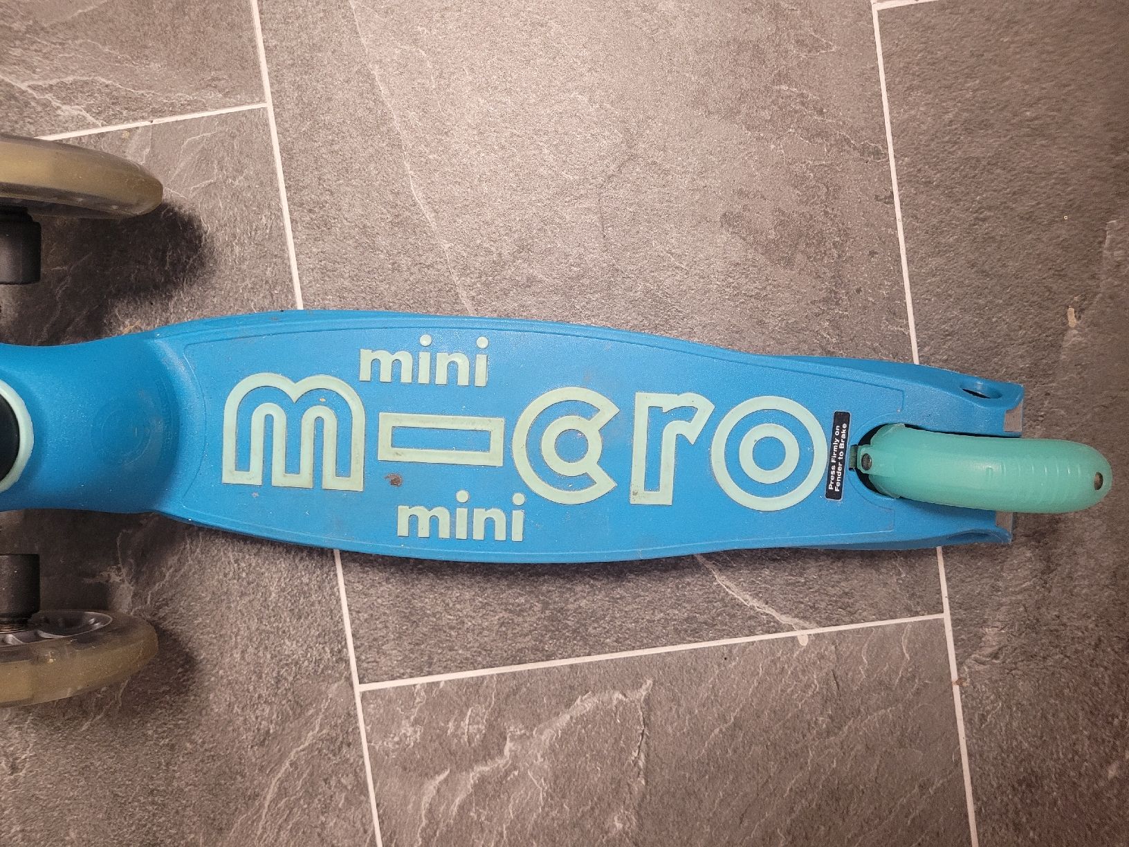 Micro Mini LED, Top Zustand, Roller für Kinder, Blau (Gebraucht) in ...