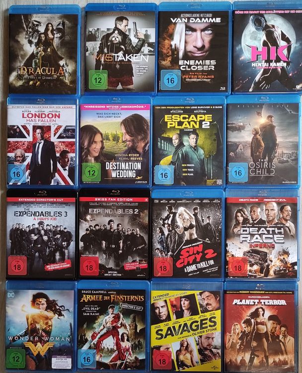 Filmesammlung 132 Blu-Ray und 19 DVDs | Kaufen auf Ricardo