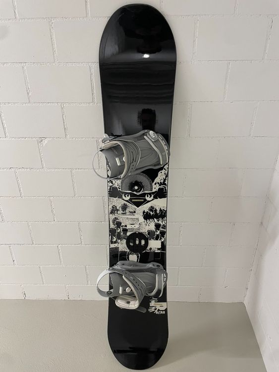 Nitro Suprateam 163 Snowboard mit Drake Bindung und Tasche (Gebraucht ...