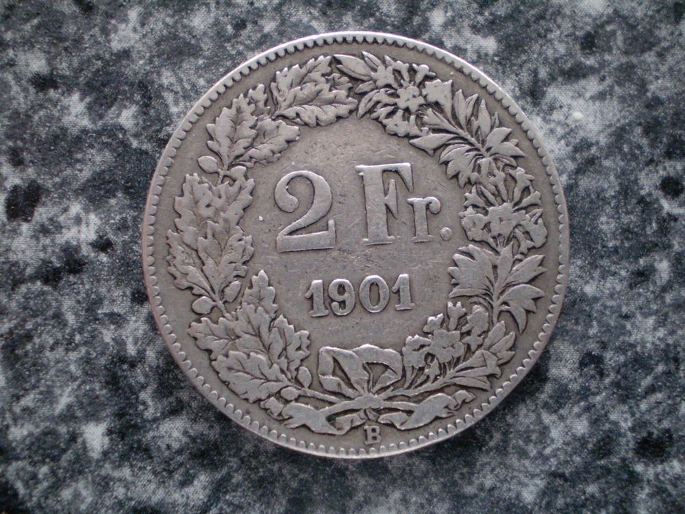 2 Fr.1901 !!! sehr, sehr Rar !!! Top Angebot !!! ab 1.- !!! (Gebraucht) in Dierikon für CHF 65 ...