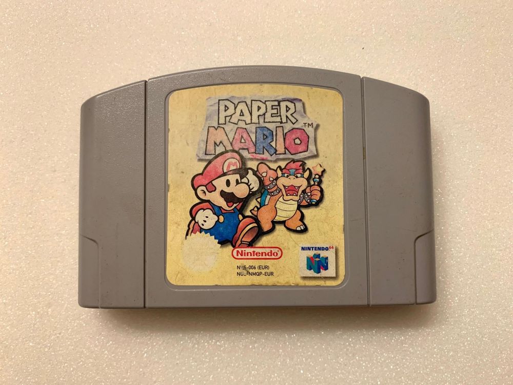 NINTENDO 64 Game – Paper Mario (Gebraucht) in Soyhières für CHF 109 ...