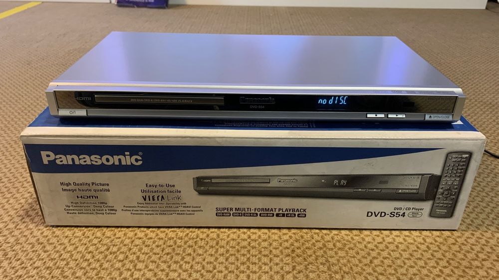 Panasonic DVD- und/oder CD-Spieler: DVD-S54 silber (Gebraucht) in ...